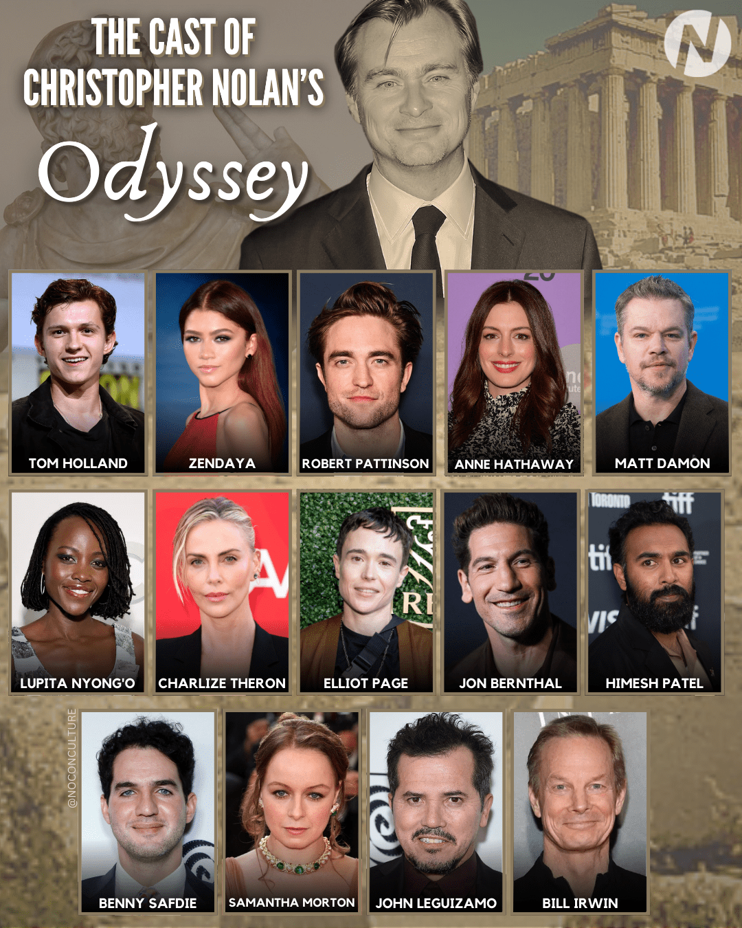 Christopher Nolan's 'The Odyssey': First Look at Matt Damon as Odysseus ...